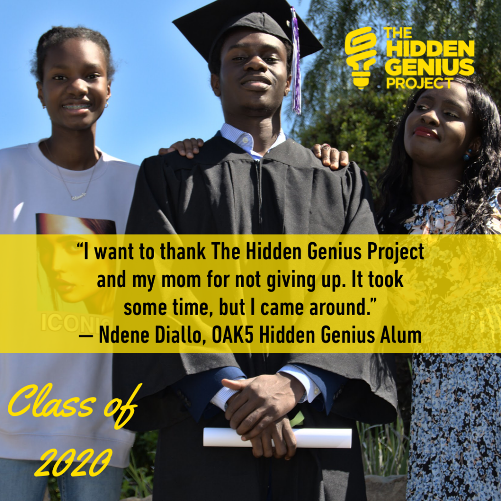 Class of 2020 Hidden Geniuses! - The Hidden Genius Project