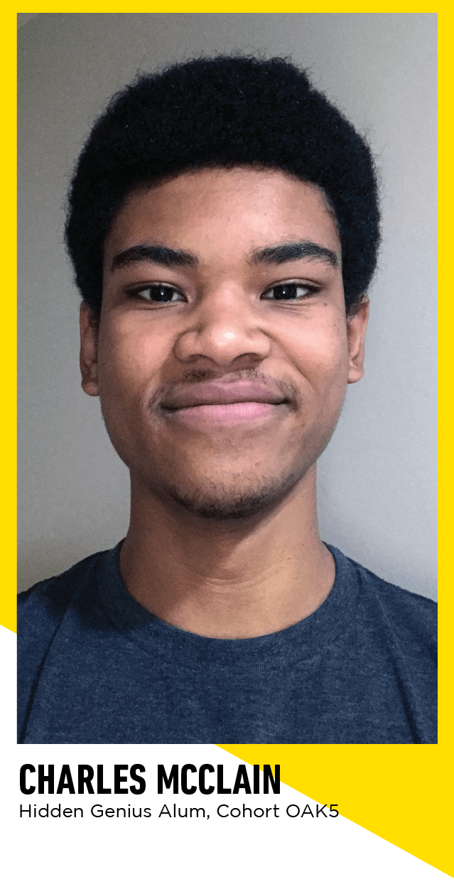 CHARLES MCCLAIN, OAK5 - The Hidden Genius Project