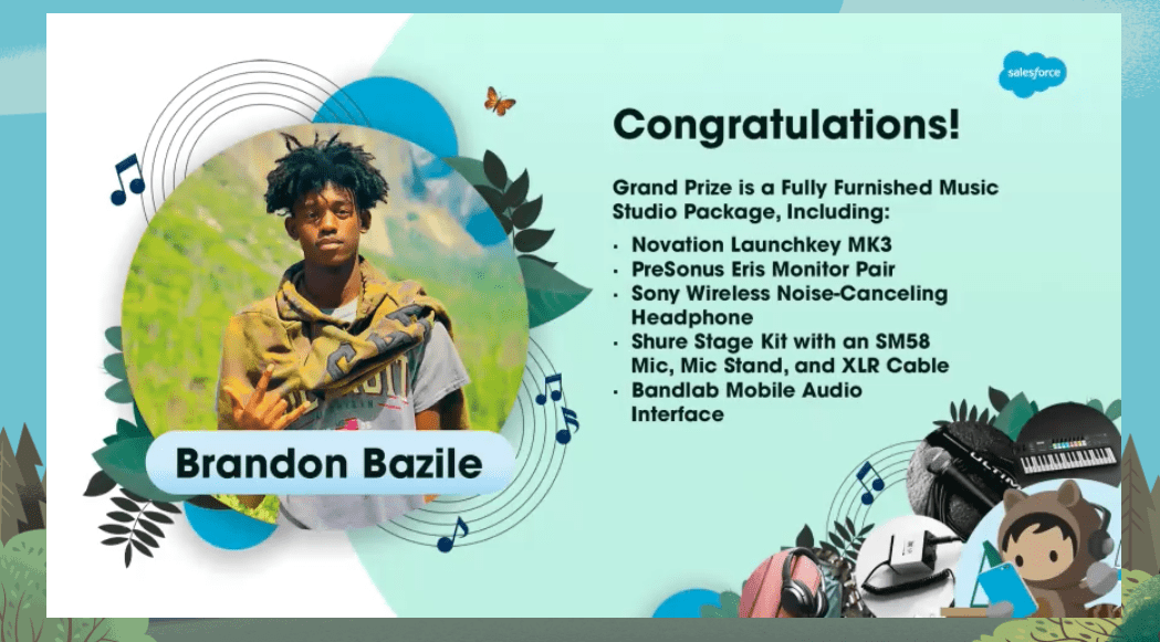 Grand Prize Winner: Salesforce Music for Change Program - The Hidden ...