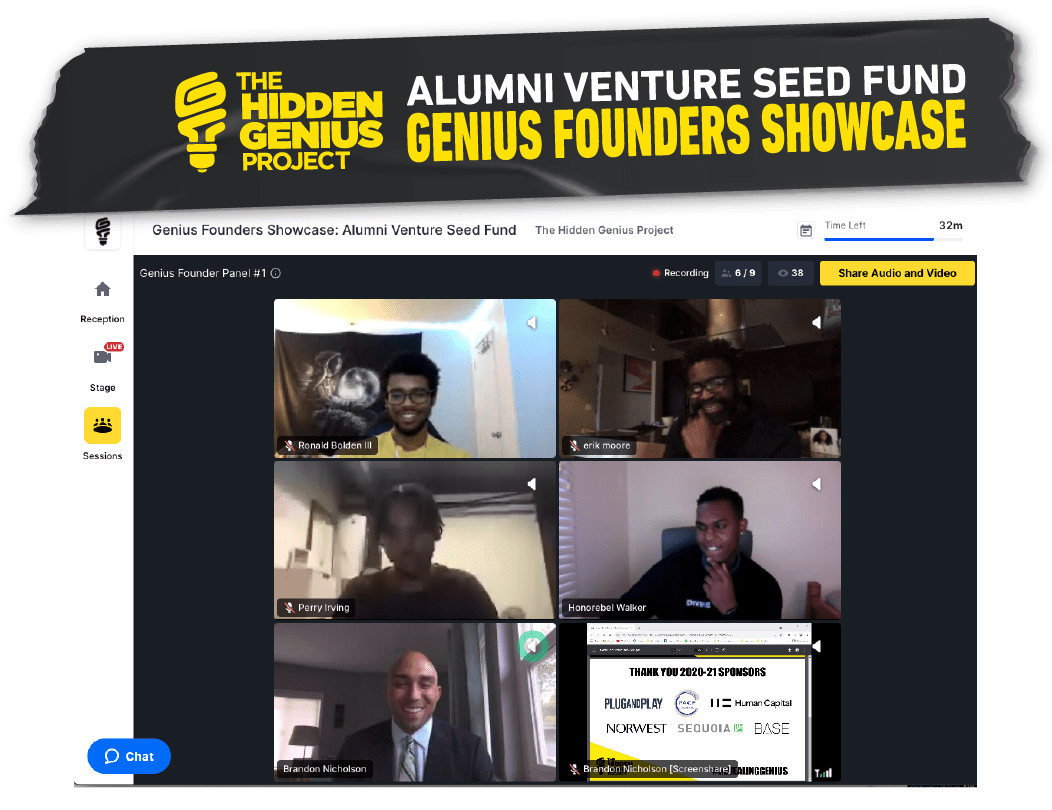 ALUMNI VENTURE SEED FUND: GENIUS FOUNDERS SHOWCASE - The Hidden Genius ...