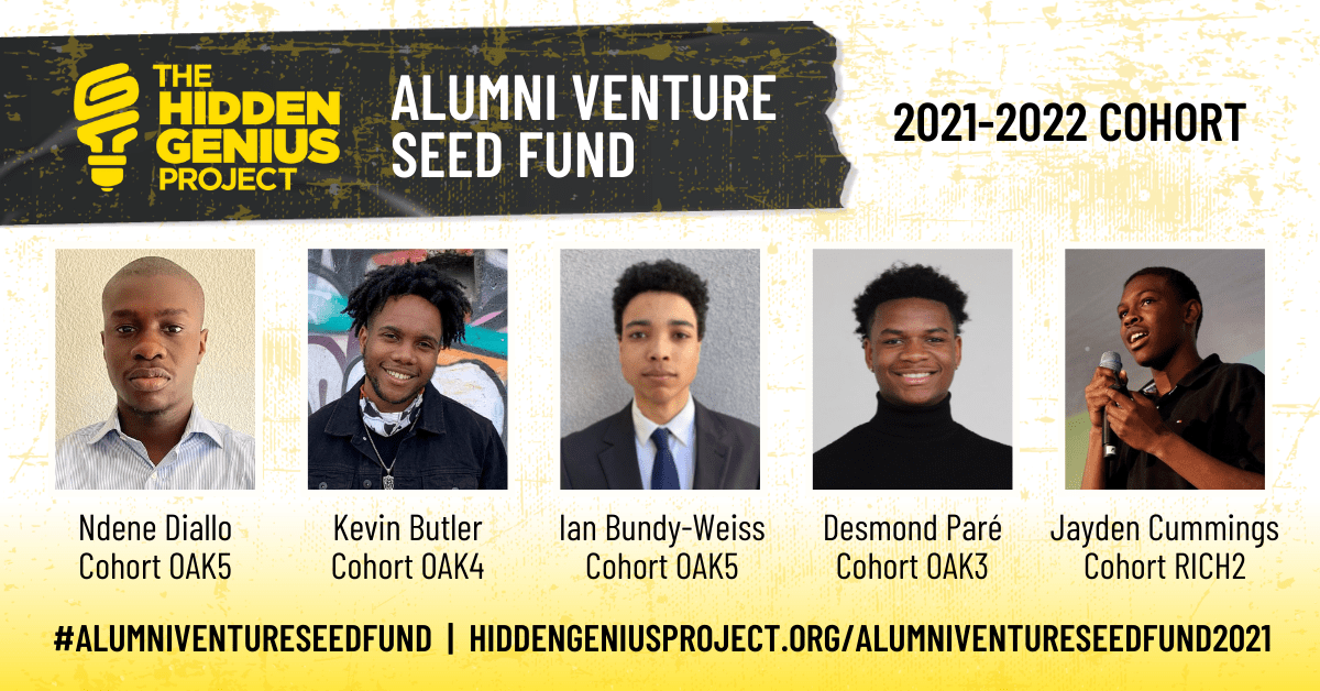 ALUMNI VENTURE SEED FUND: GENIUS FOUNDERS SHOWCASE 2022 - The Hidden ...