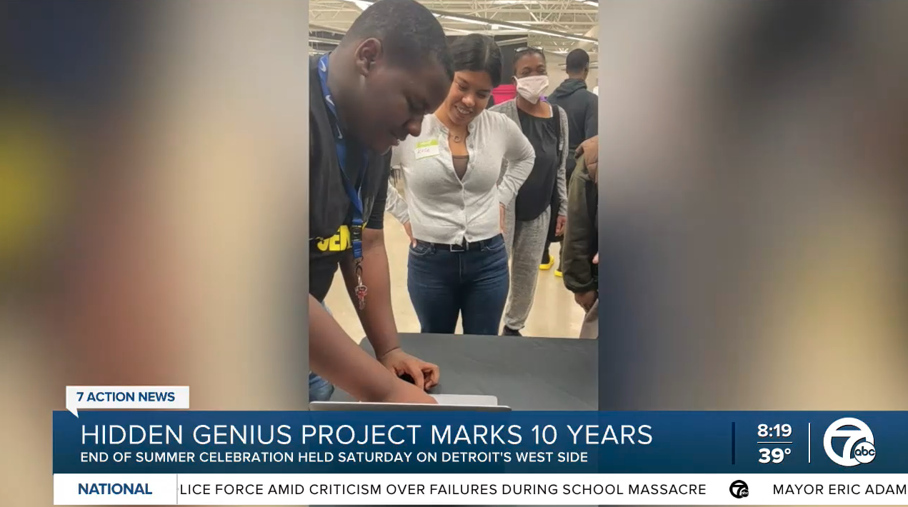 The Hidden Genius Project Marks 10 Years: Detroit 2022 End of Summer ...