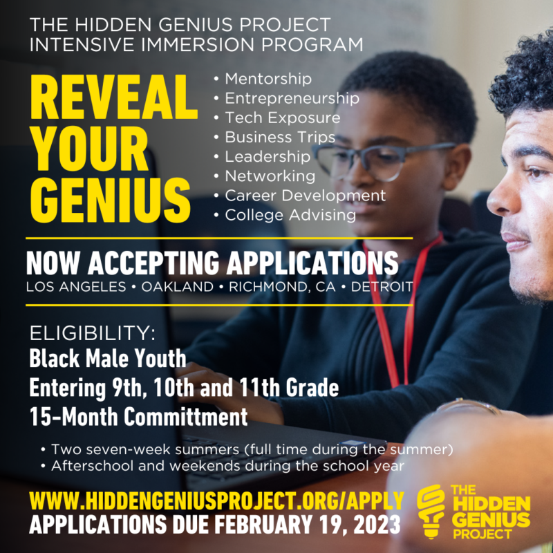 News - The Hidden Genius Project