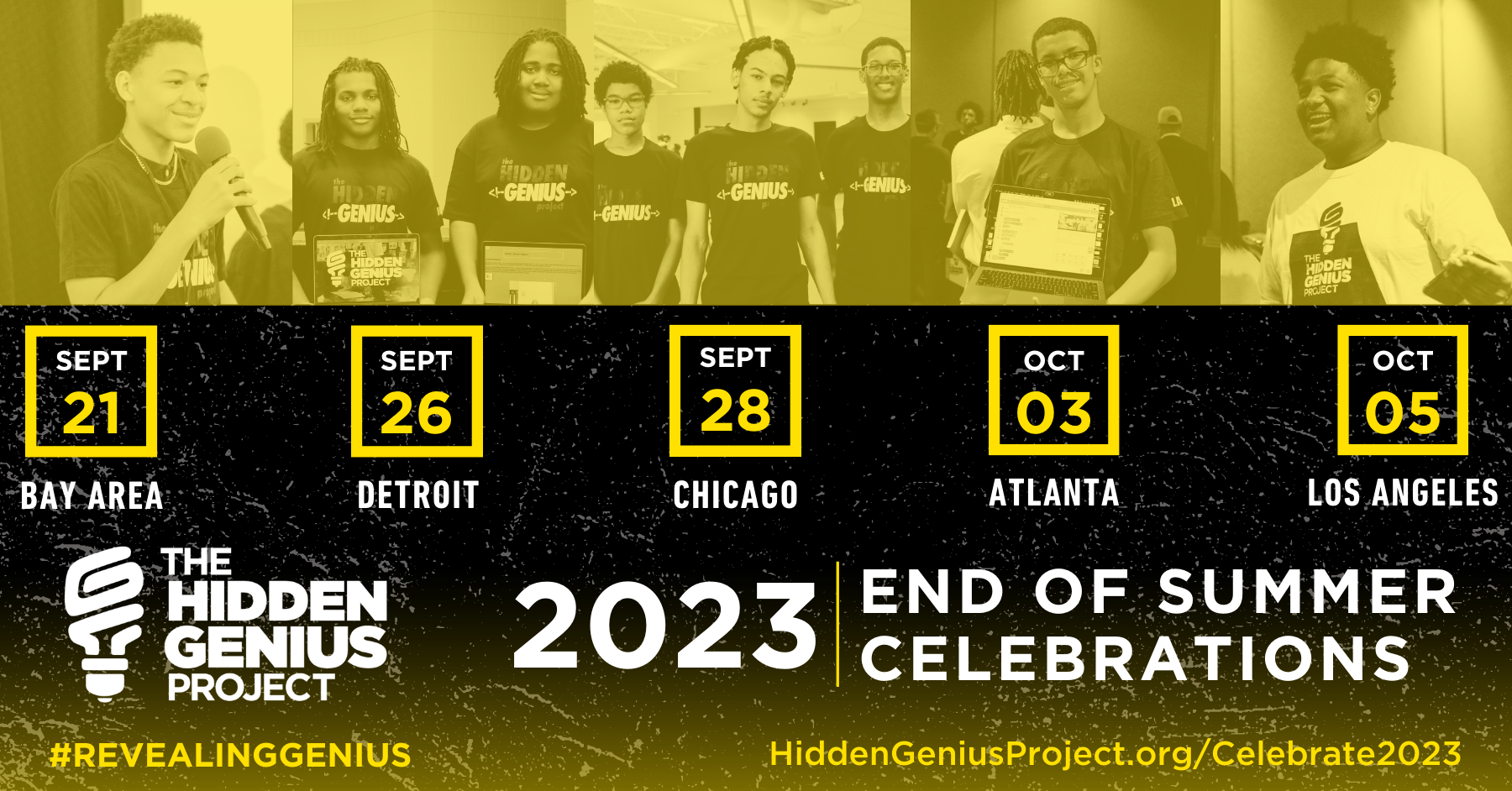 2023 End of Summer Celebrations - The Hidden Genius Project