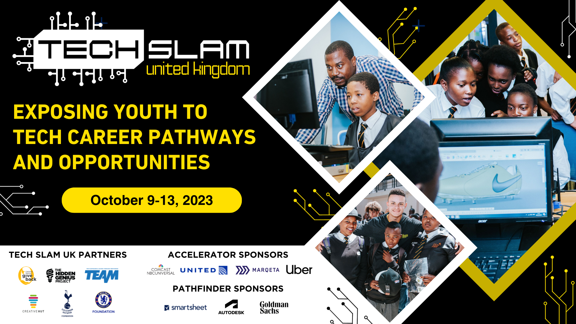 Tech Slam UK 2023 Program Announcement - The Hidden Genius Project