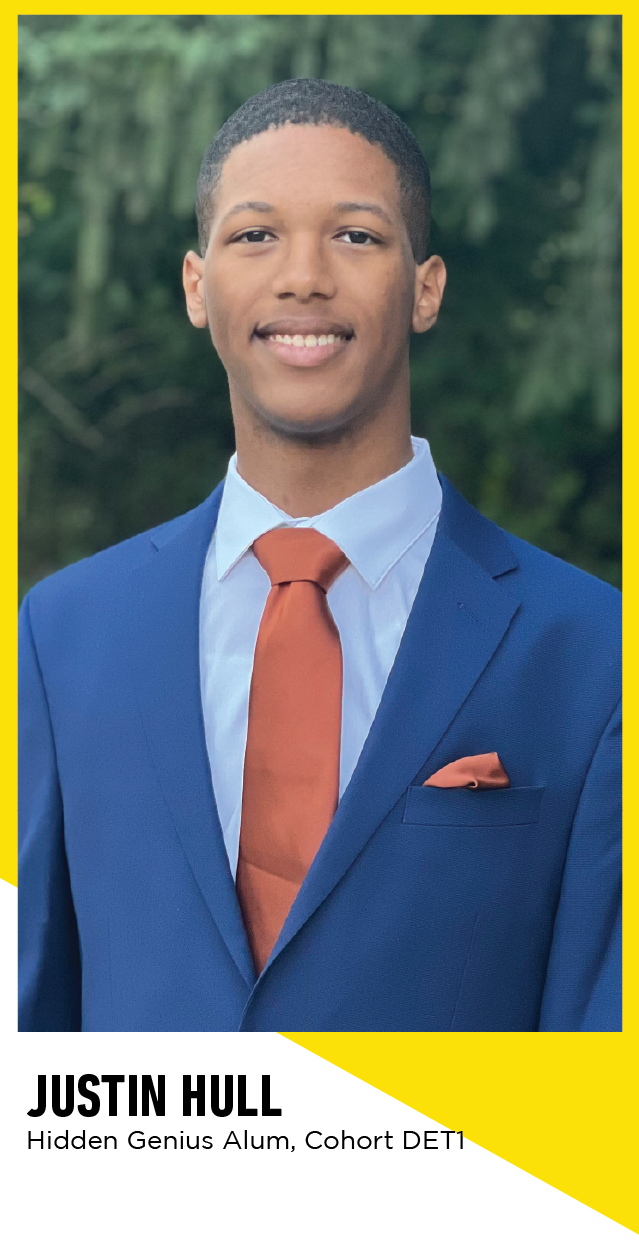 JUSTIN HULL, DET1 - The Hidden Genius Project