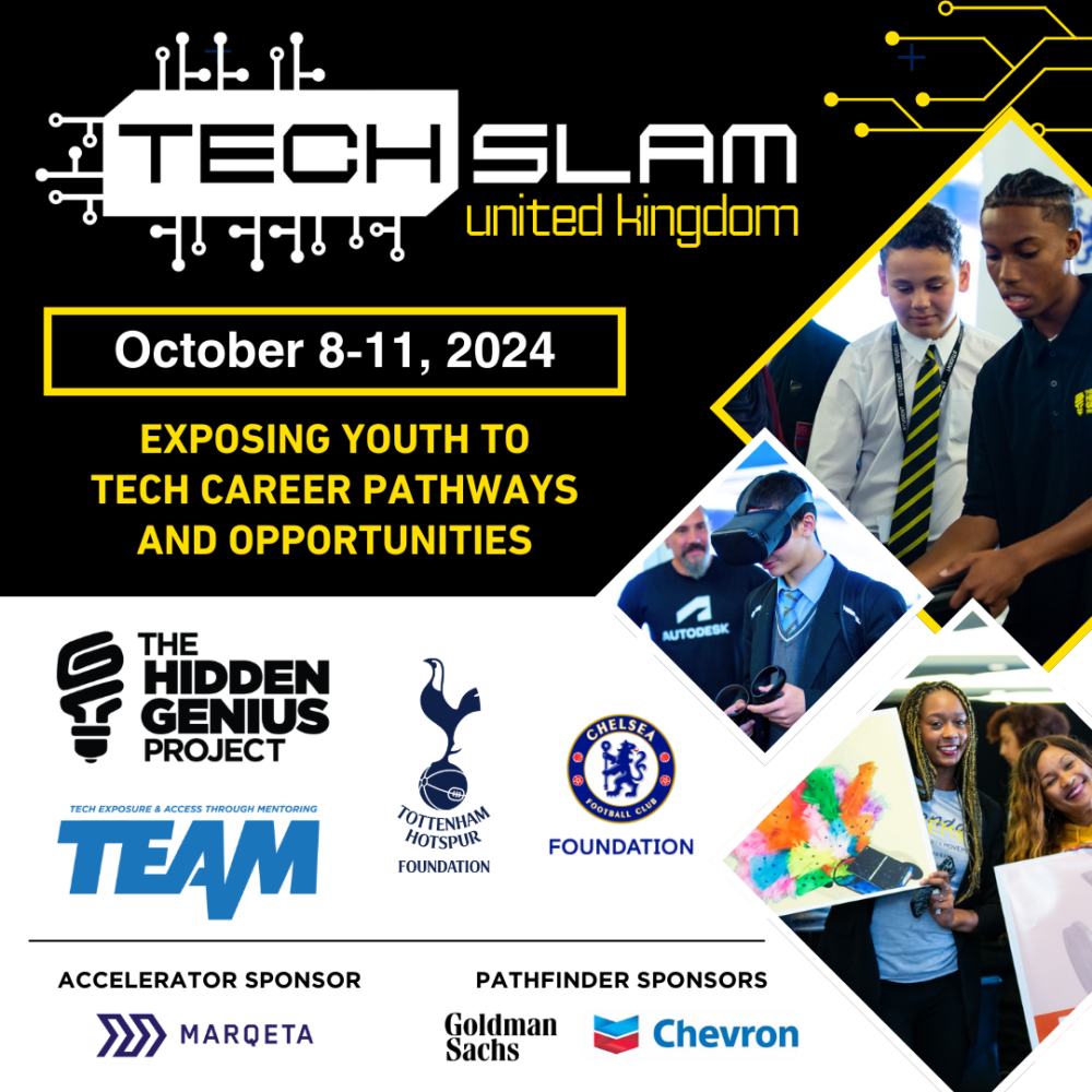 Tech Slam UK 2024 Program Announcement - The Hidden Genius Project
